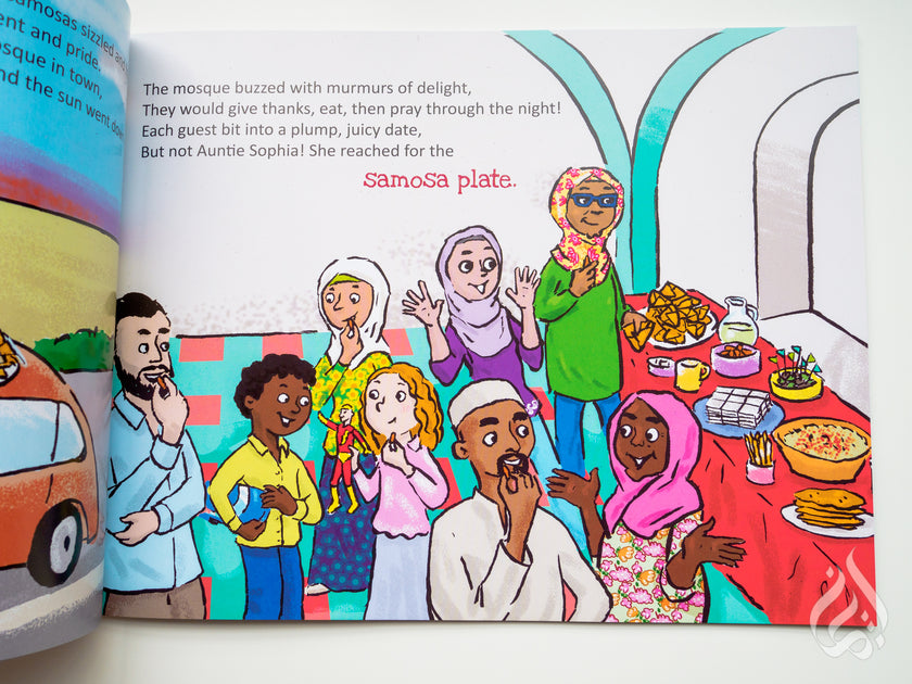 There was an Old Auntie who Swallowed a Samosa – Emaan