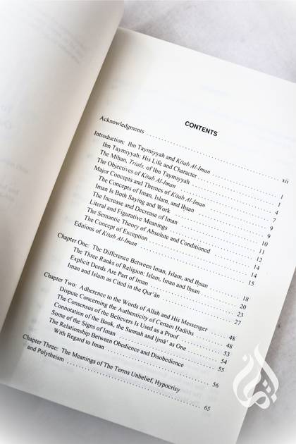 Kitab al-Iman: Book of Faith by Ibn Taymiyyah – Emaan